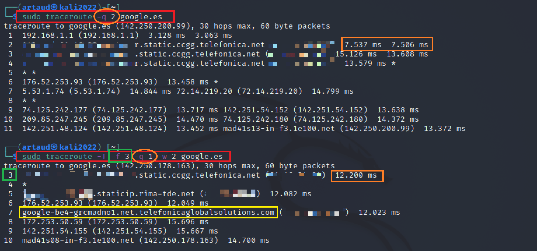 Herramientas Gathering-Net Scanning Kali Linux - Malware SA
